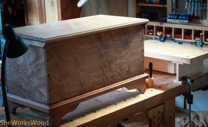 Six board chest